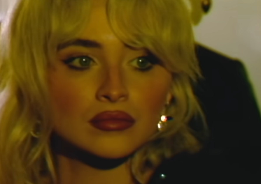 Sabrina Carpenter laughs for not crying in 'Such A Funny Way'