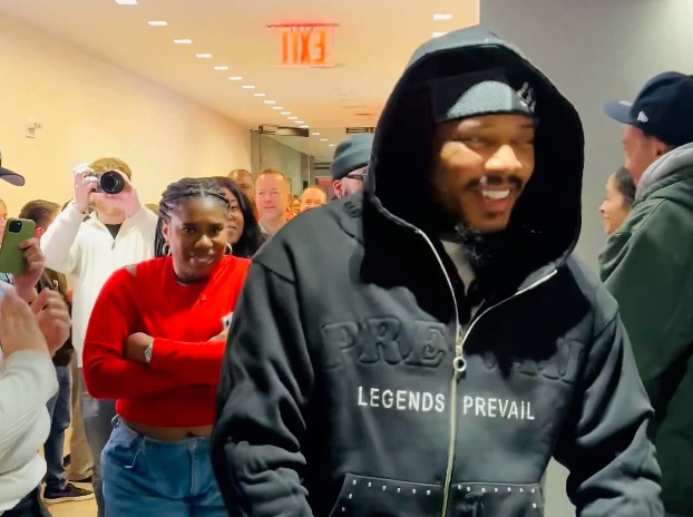 Fetty Wap, applauded on his release from prison